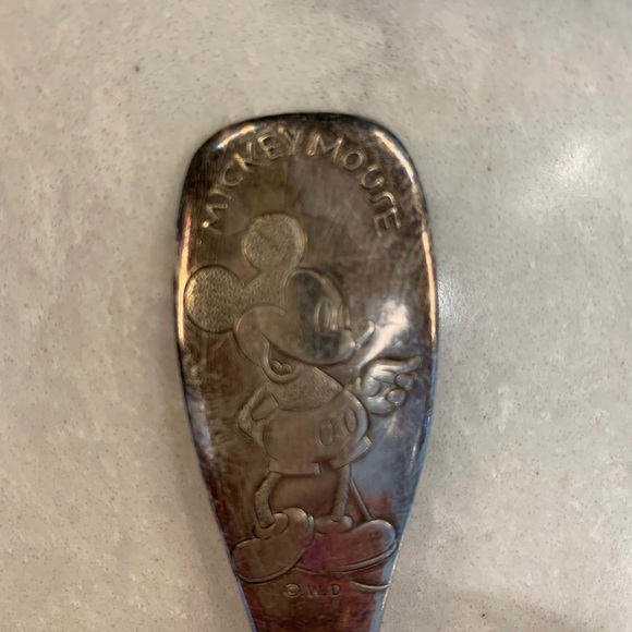 Other | Branford Silver Mickey Mouse Spoon | Poshmark